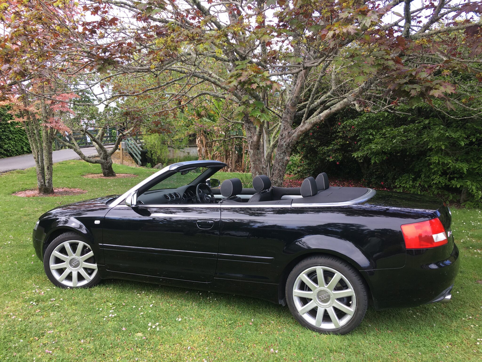 2004 Audi S4 V8 Quattro auto 4 seater Convertible Hire, Queenstown ...